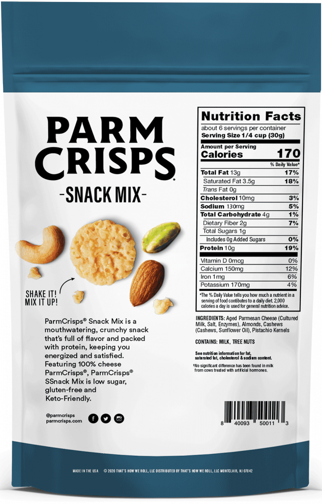 Original Snack Mix Pouch - ParmCrisps